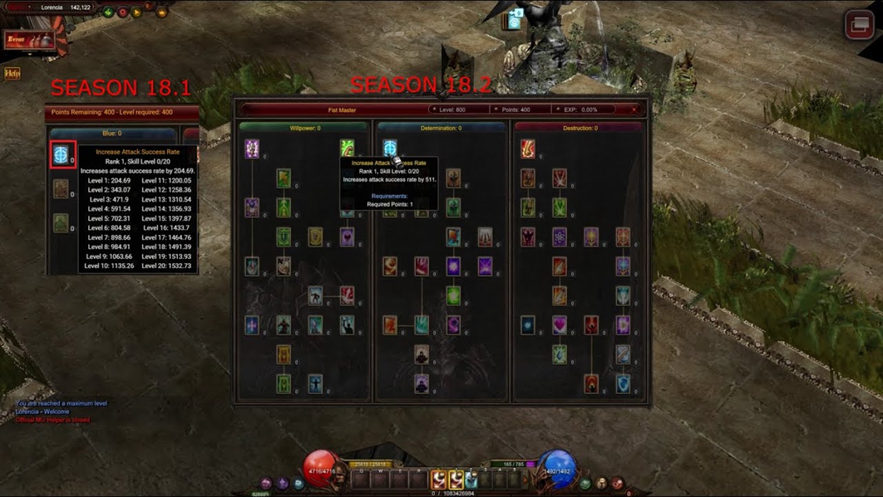 News - Rage Fighter Master Tree and Skill Tree Changes on Season 18.2 ...