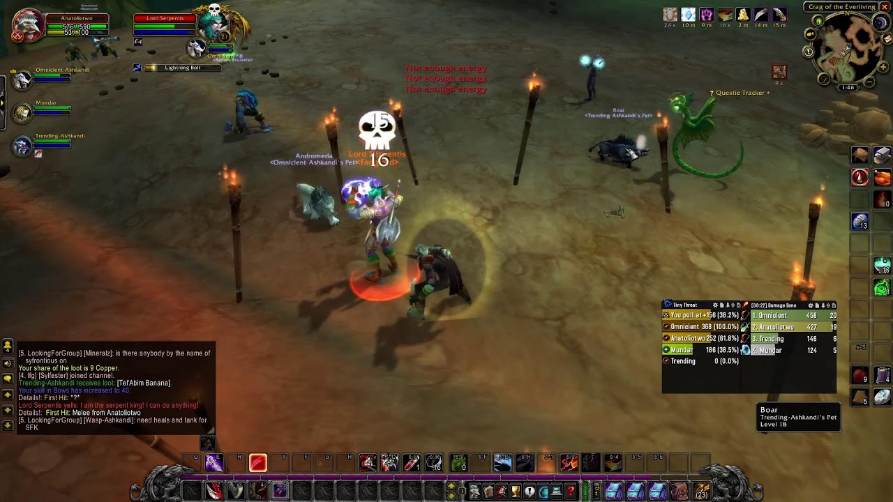 Mankrik Troll Rogue Level 1-60, Tier 1-3 (WoW Classic) - 6 - YouTube
