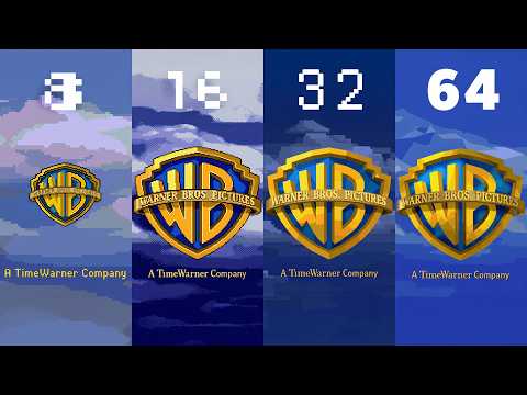 Warner Bros. Intro in different bits