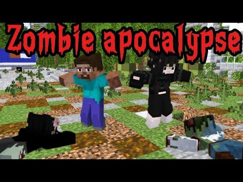 0 lives left zombie apocalypse | Minecraft animation | #minecraft # ...