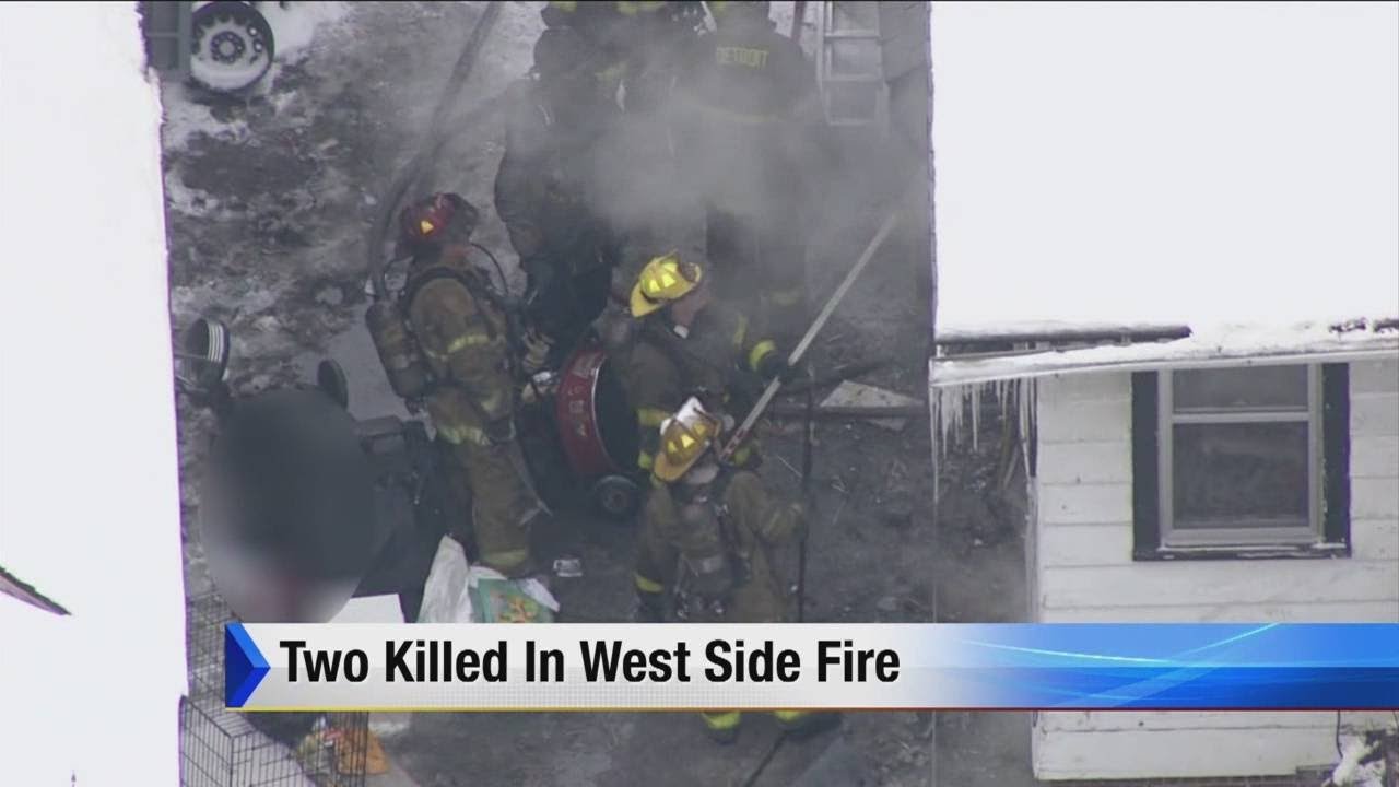 2 killed in fire on Mark Twain Street in Detroit - YouTube