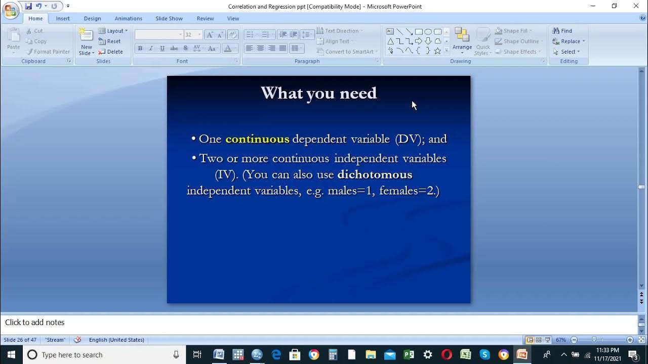 Regression Analysis in Amharic #ethiopia - YouTube