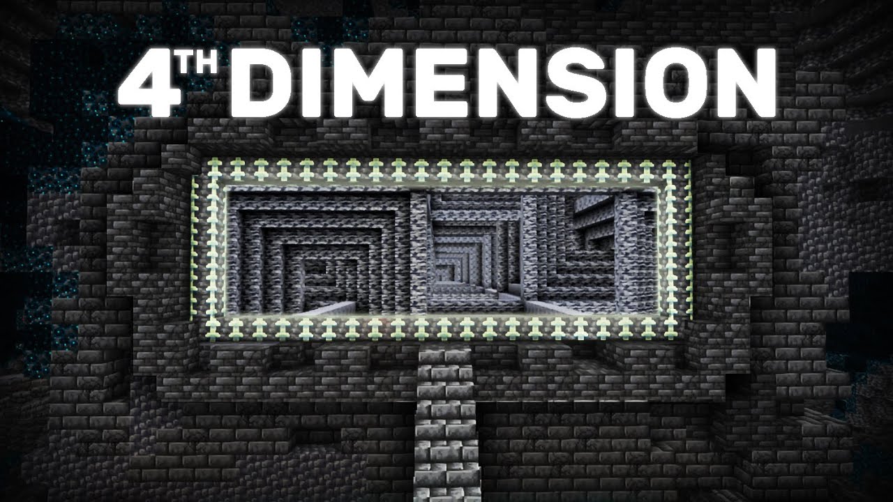 I Added The 4th Dimension to Minecraft - YouTube