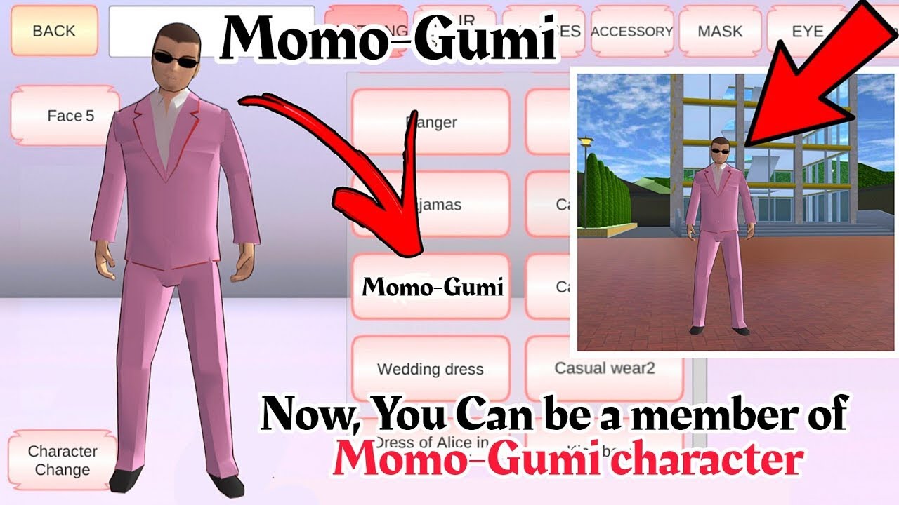Sakura School Simulator I Member Of Momo Gumi Youtube