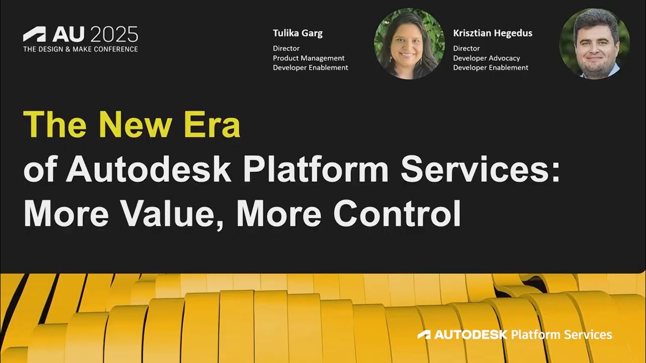 The New Era of Autodesk Platform Services: More Value, More Control ...