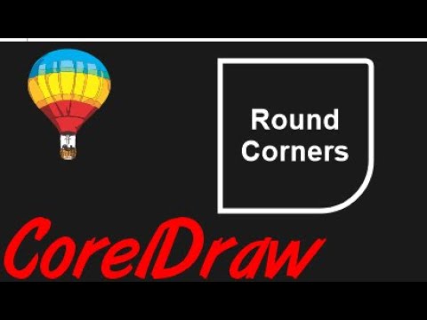 Corel Draw Tips & Tricks Round Corners and Objects - YouTube