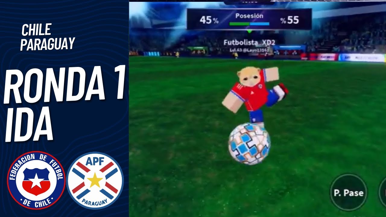 Copa América Roblox: Chile Vs. Paraguay (ida) - Ronda 1 - YouTube