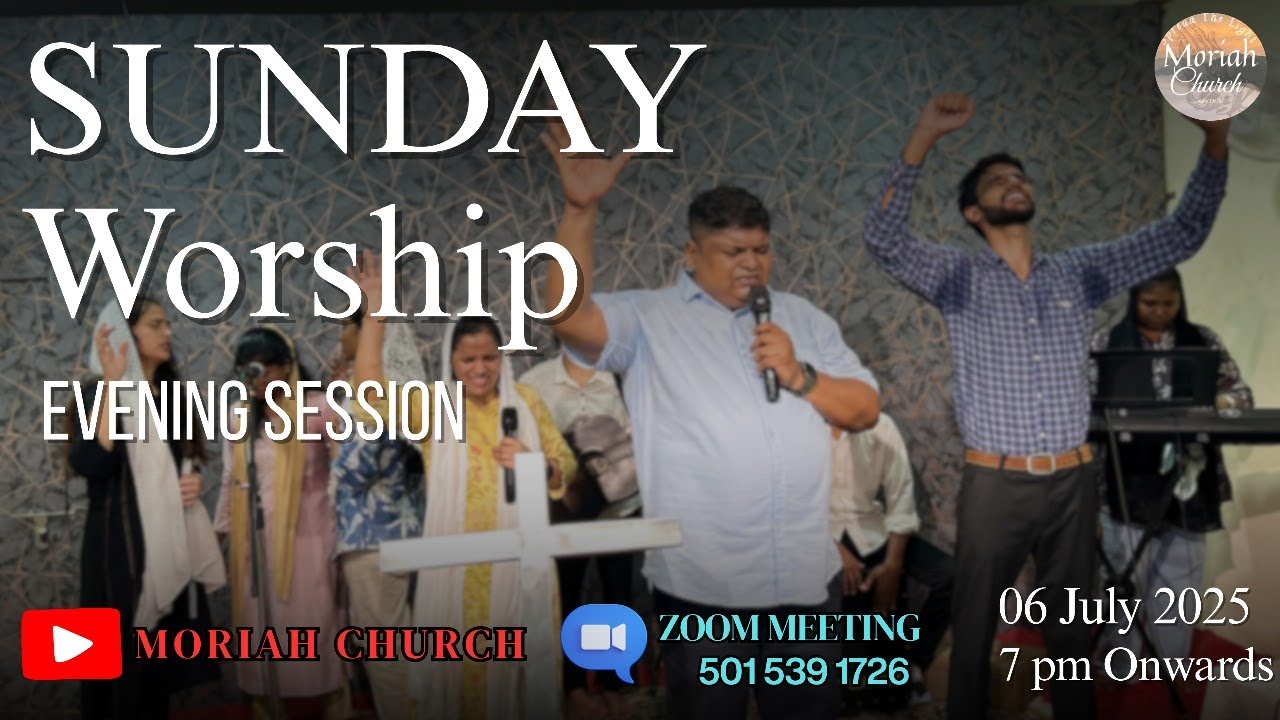 Sunday Service Evening Session | 06/07/25 | sermon#jesuslovesyou # ...
