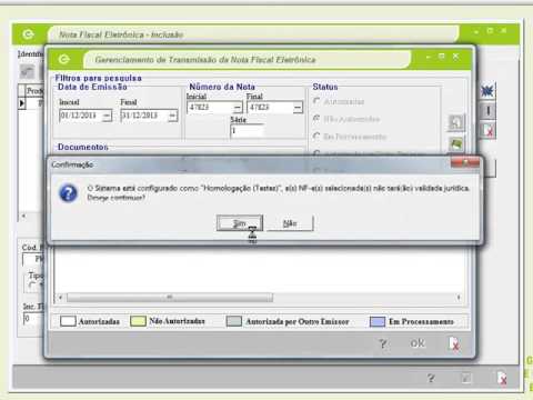 Sistema Nota Fiscal Eletrônica e-Contab - YouTube