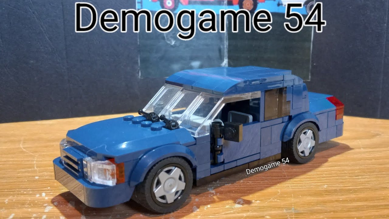 MOC LEGO Ford Crown Victoria LX Sport | Dark Blue Pearl Metallic - YouTube