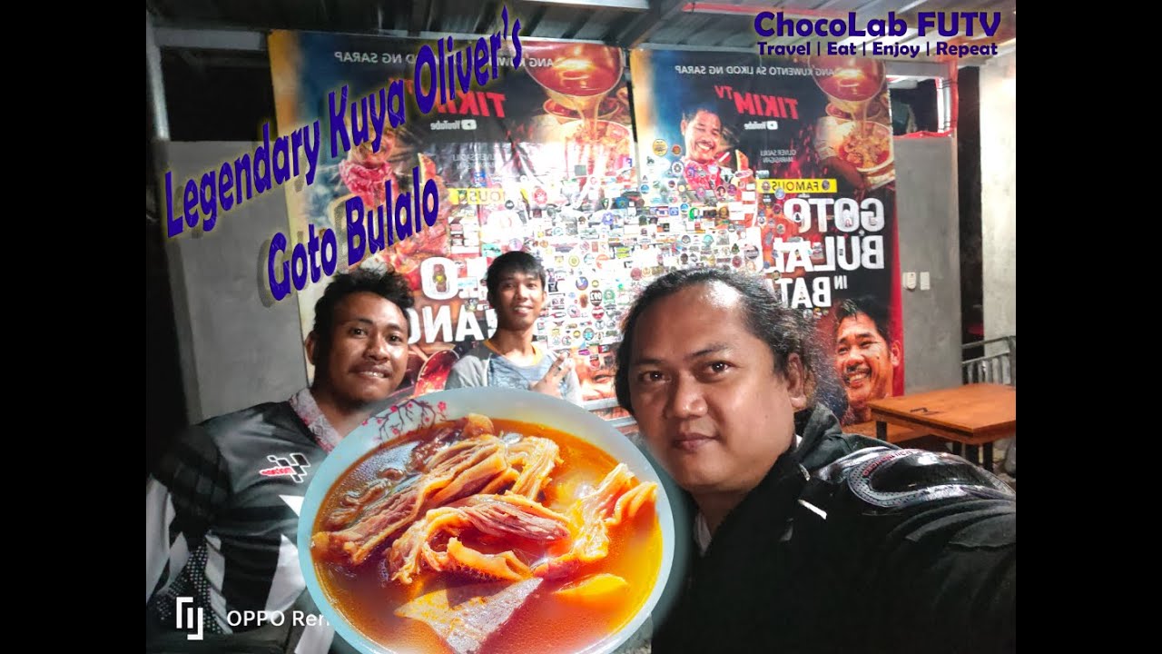 Legendary Oliver's Gotohan in San Juan Batangas - YouTube