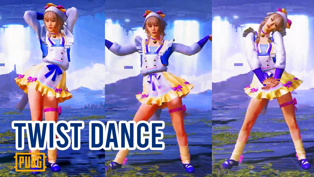 TWIST DANCE Pubg New Emote 1.6 - YouTube