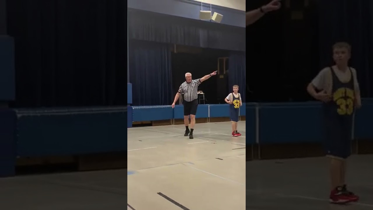 Basketball Referee threatens parents / crowd after a terrible call ...
