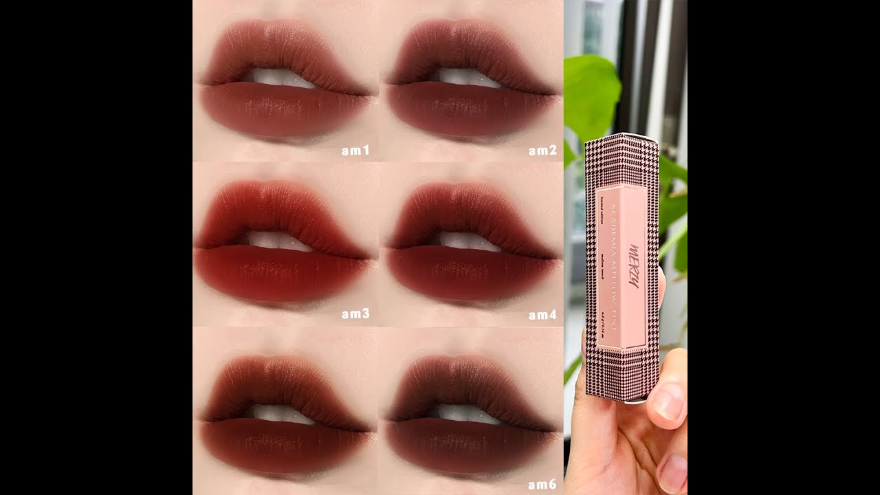 Merzy trình làng son mới MERZY ACADEMIA MELLOW TINT - YouTube