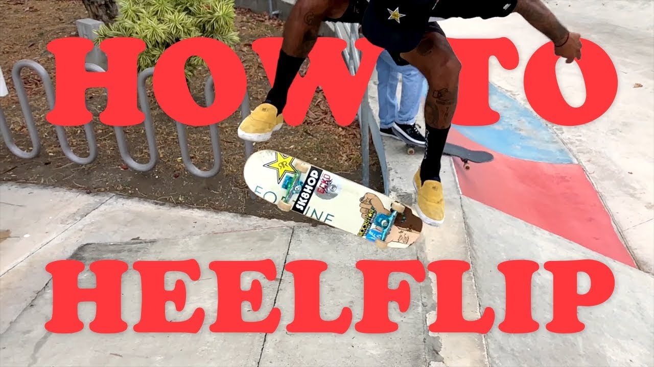 How To | Heelflip - YouTube