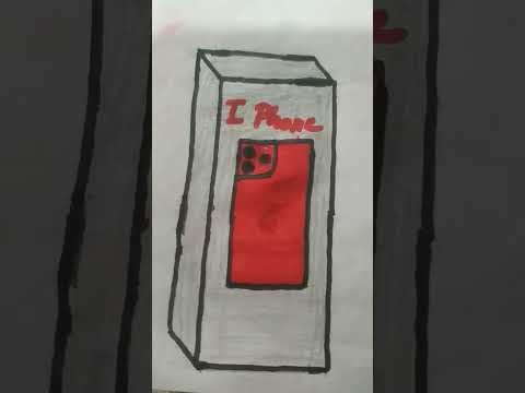 iPhone box drawing - YouTube