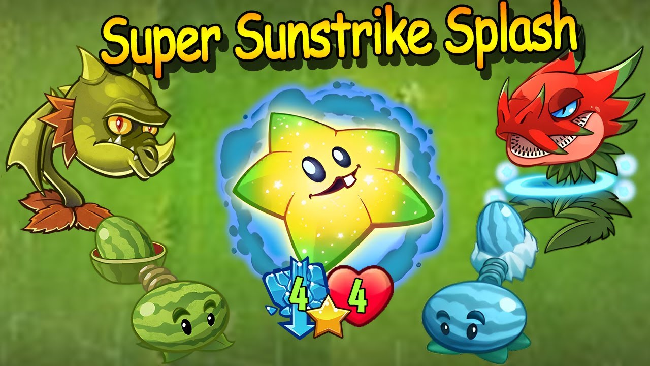 Sun Strike Splash Combo SSS PvZ Heroes - YouTube