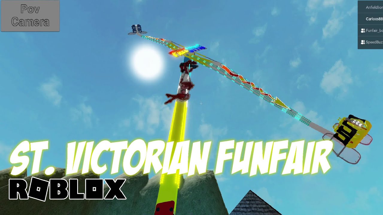 Let's go to St. Victorian Market Street Funfair in Roblox! - YouTube