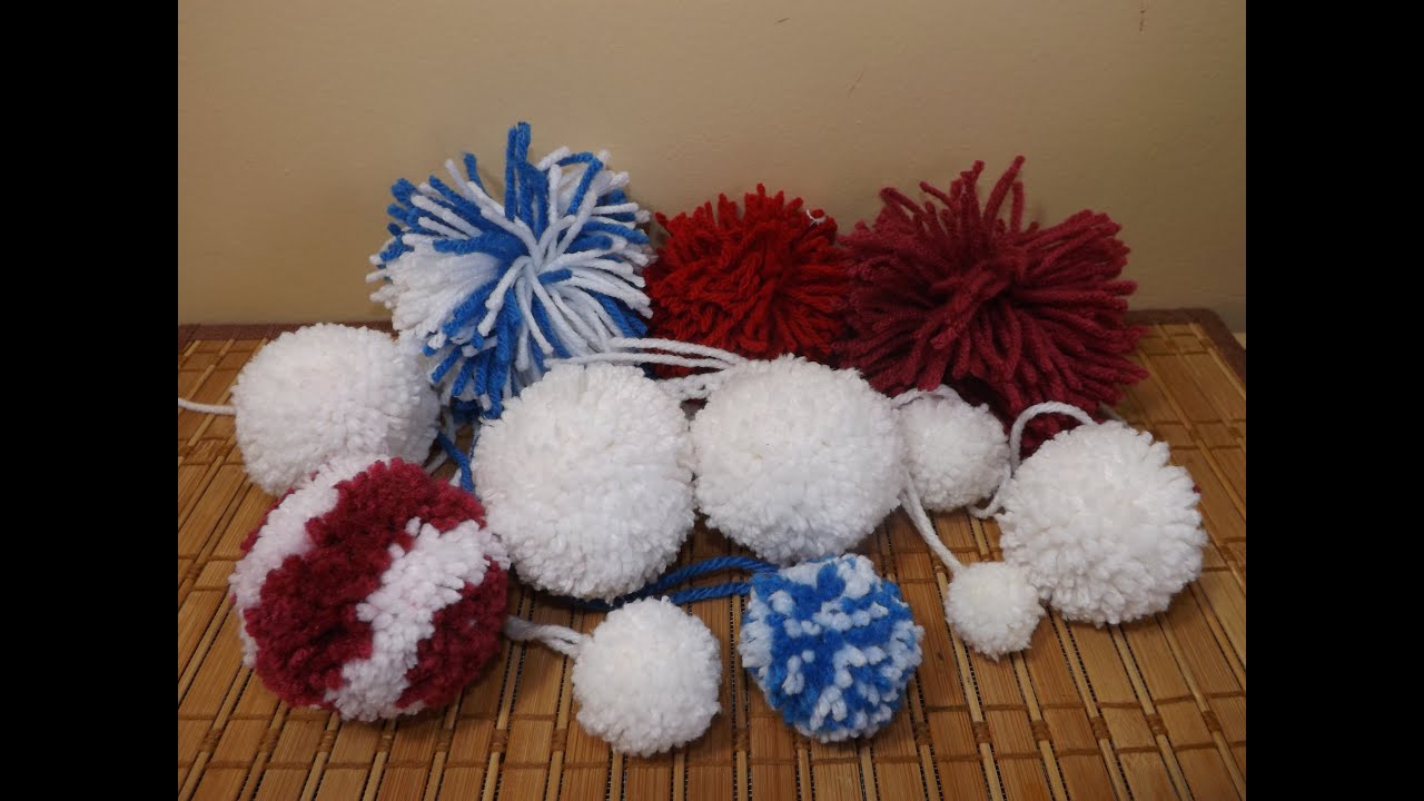 How to make Pom Pom in different way - with Ruby Stedman - YouTube