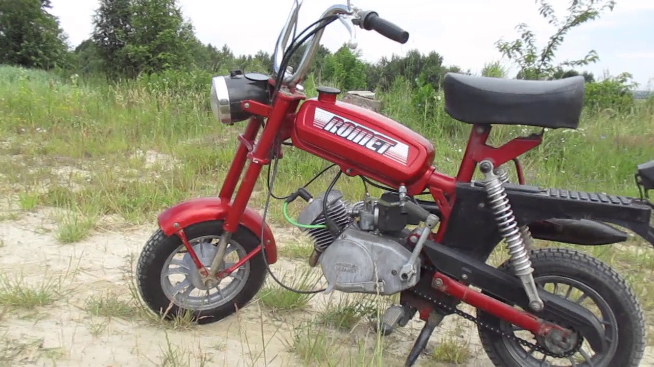 Fabrycznie nowa motorynka Romet pony m301 Moto Zajawka - YouTube
