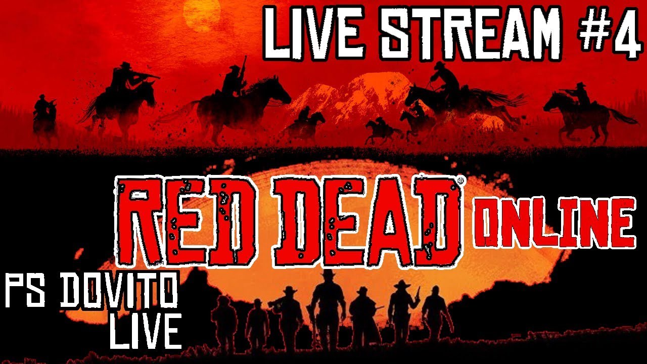 Red Dead Redemption 2 Online LIVE STREAM # 4 - YouTube