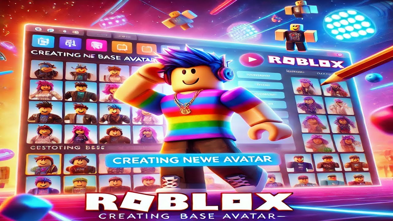 Roblox - Creating New Base Avatar - YouTube