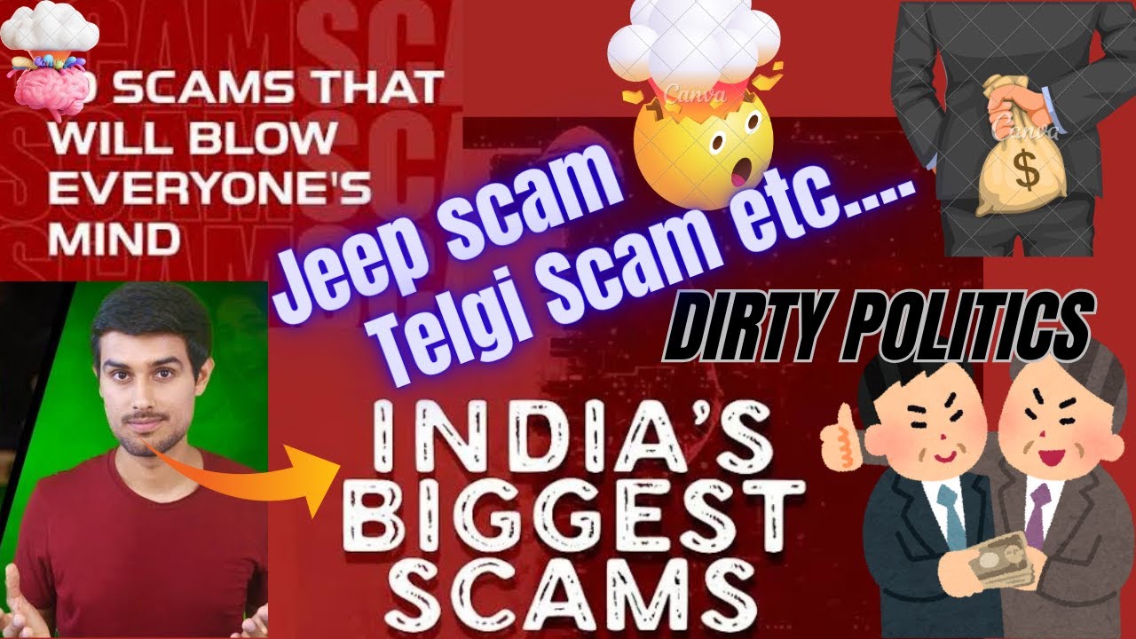 India's Biggest Scandals/Scam | A Deep Dive| Political Controversies ...