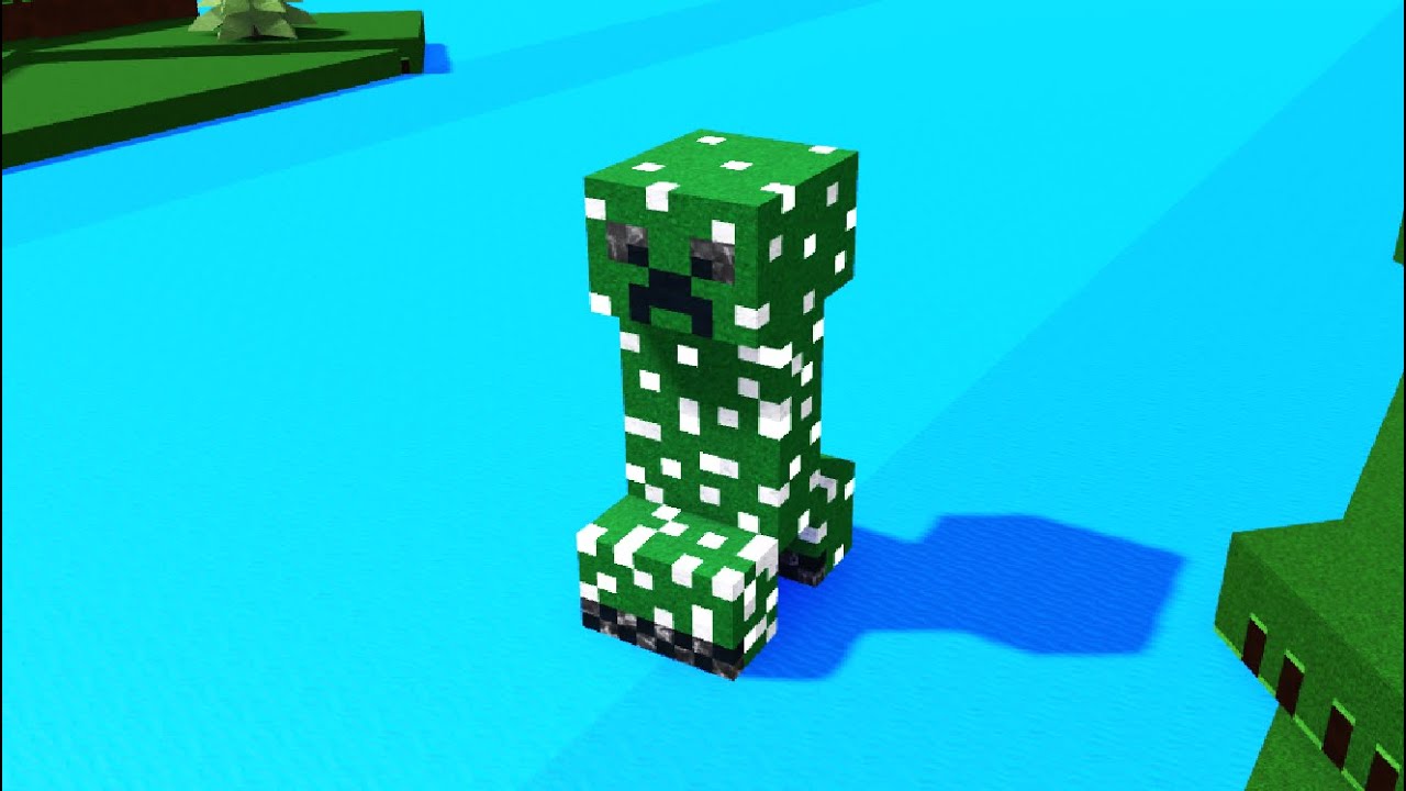 Roblox Build a boat for treasure, making a minecraft creeper boat ! :D ...