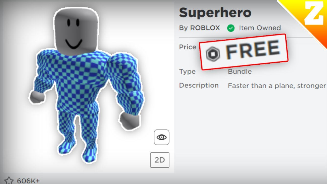 How to get the SUPERHERO BUNDLE for FREE! *REAL* (ROBLOX) - YouTube