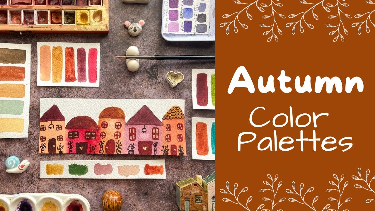Paint Autumn with Fresh Color Palettes - YouTube