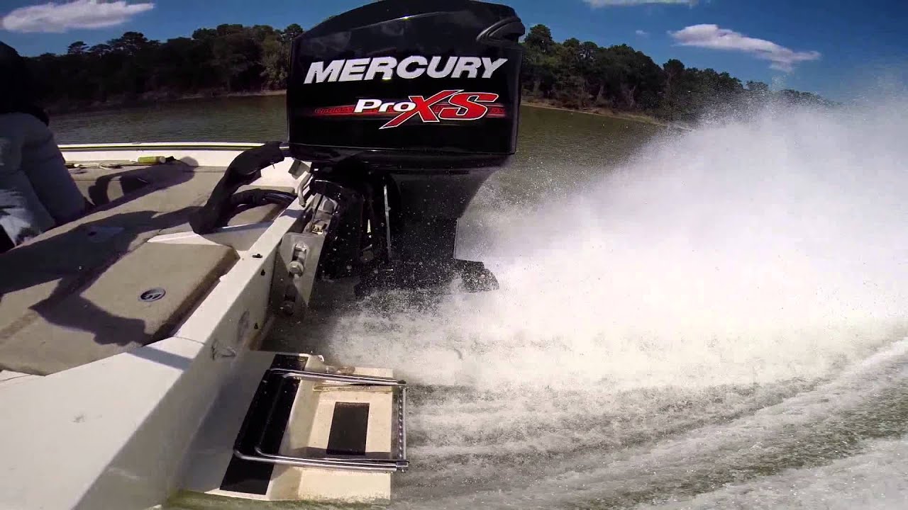 Sea Ark 2072 MVT Bayfisher with Mercury Pro XS 175 - YouTube