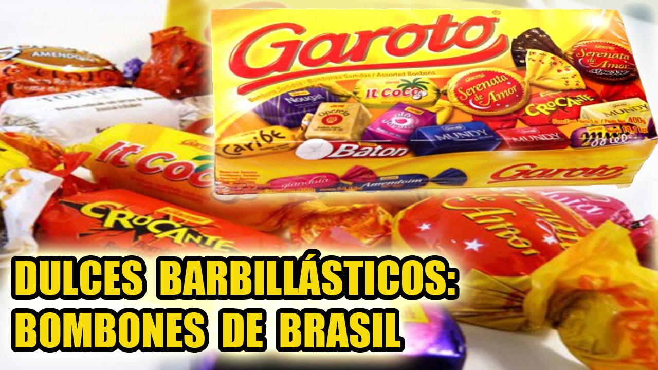 Dulces barbillásticos- Probando dulces brasileños: Bombones Garoto de ...