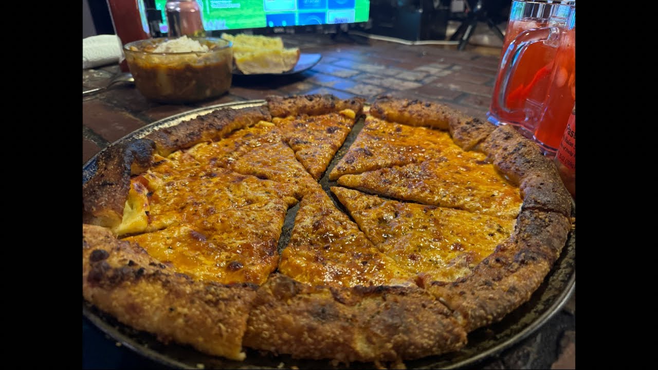 Hot Ham & Cheese Stuffed Crust Pizza - YouTube