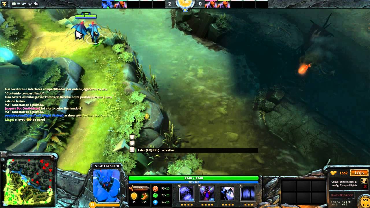 Dota 2 Night Stalker Tutorial - YouTube