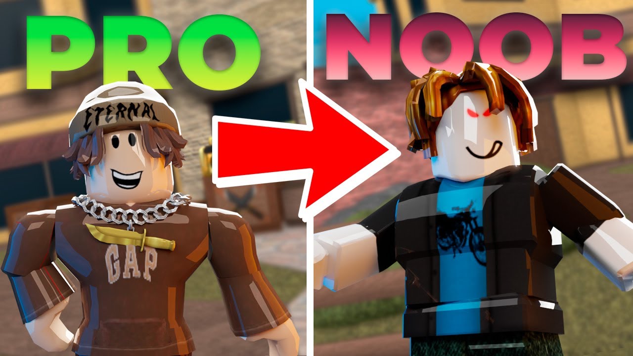 I BECAME the BEST MM2 NOOB... - YouTube