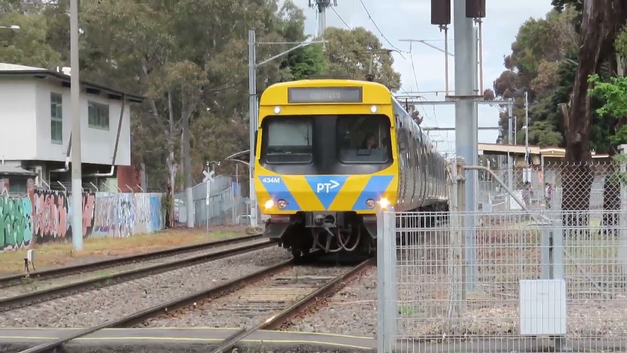 Melbourne Metro train at Fawkner Victoria 1320hrs 22nd October 2022 ...