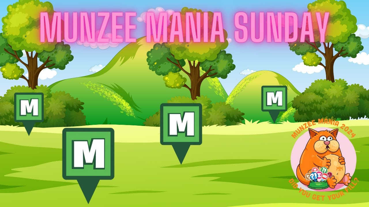 Munzee Mania Sunday 2024 Event - YouTube