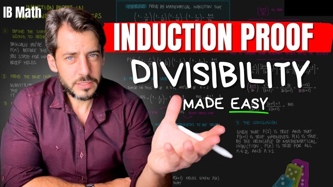 A challenging induction proof with divisibility (for IB Math) - YouTube