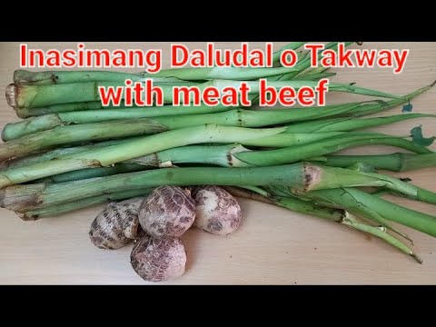 Inasimang Daludal o Takway with beef II ilokano recipe II Ukong ...