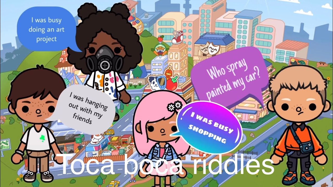 Toca boca riddles inspired by toca shine|TOCA DOLLS - YouTube