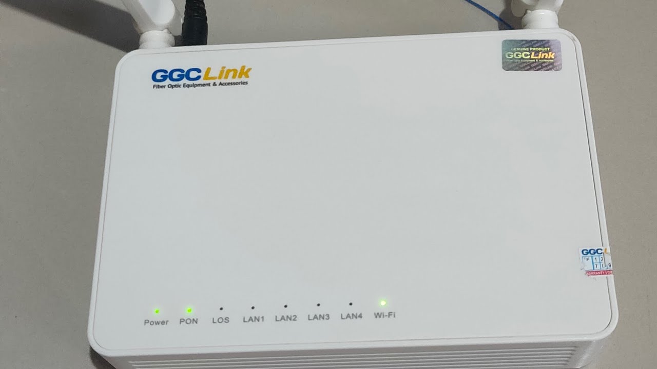 REVIEW MODEM XPON MURAH MERK GGCLINK - YouTube