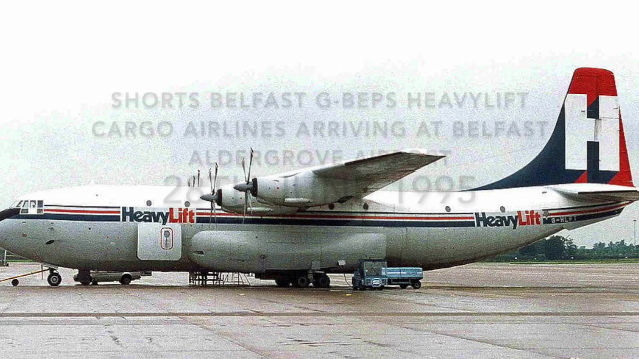 Shorts Belfast at Belfast June 1995 ATC File - Old Aircraft & Airlines ...