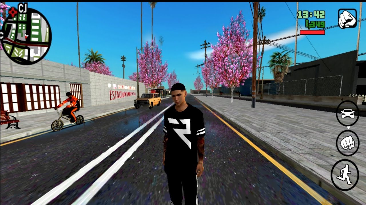 JAPAN STYLE MAP AND HIGH REFLECTION OF ROAD - GTA SA ANDROID - YouTube