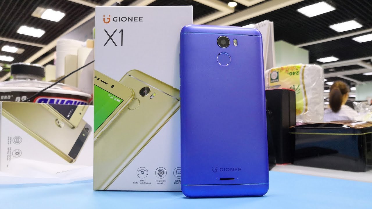 GIONEE X1 Unboxing & Quick review Video - YouTube