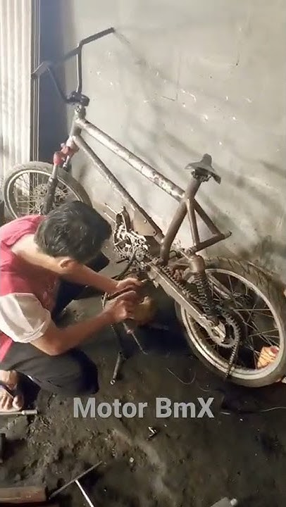 tahap bikin kedudukan semsin motor BmX - YouTube