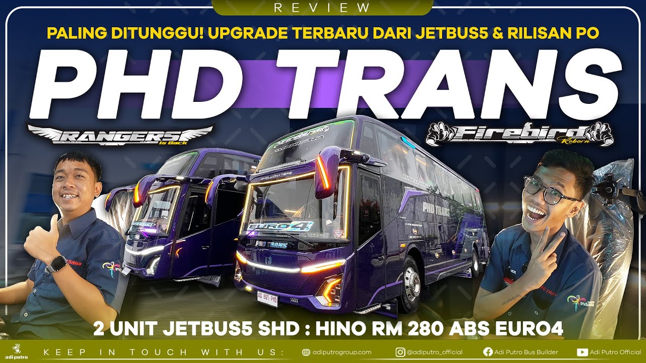 PALING DITUNGGU! Upgrade Terbaru & Rilisan PHD Trans FIREBIRD & RANGERS ...