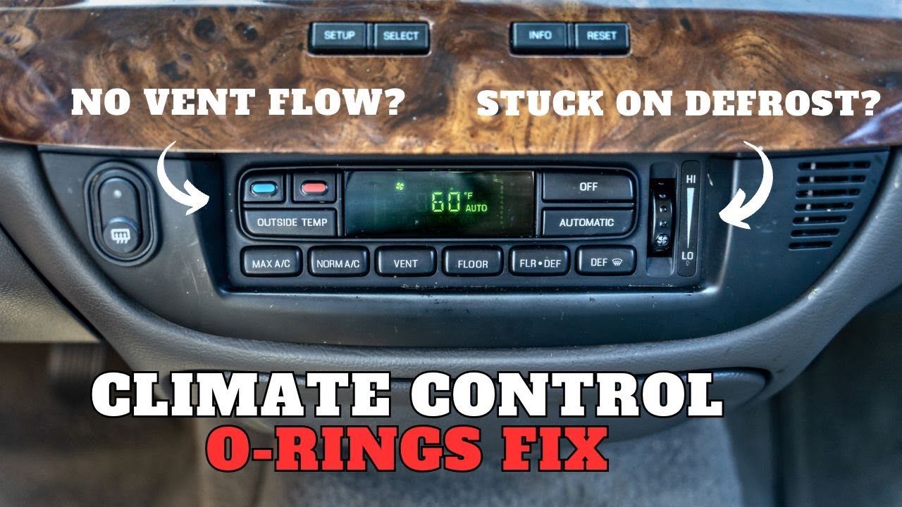 How To Fix: Climate Control (EATC) Ford Lincoln Mercury-Repair Step By ...