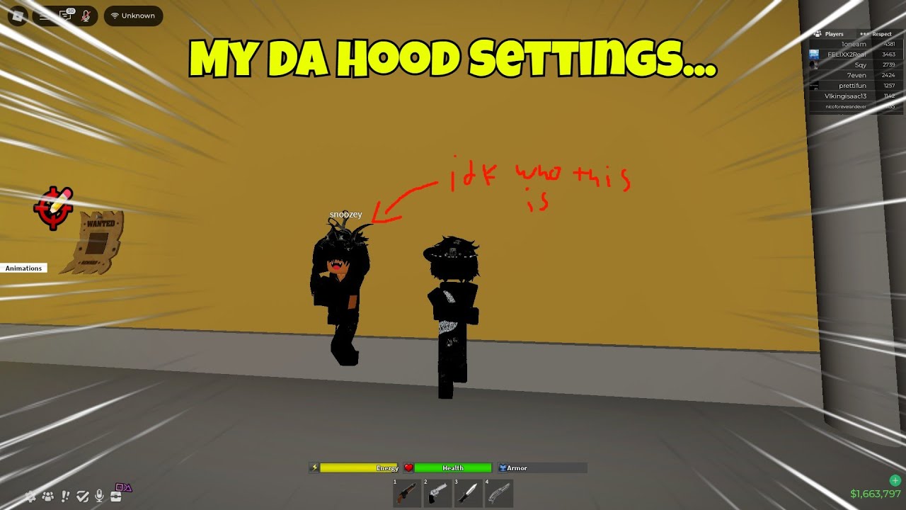 The BEST Da Hood Settings... (sensitivity, macro & more) - YouTube