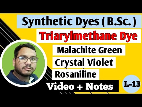 Malachite Green || Crystal Violet || Rosaniline || Triarylmethane Dye ...