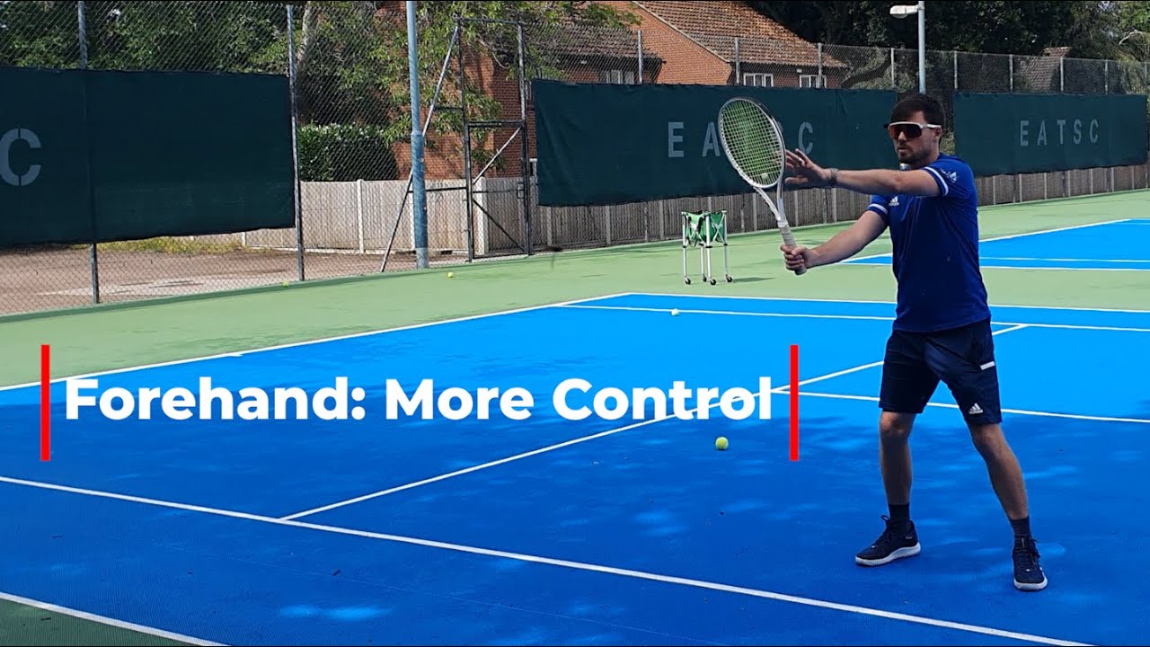 Forehand: Stop slapping it down the line! - YouTube